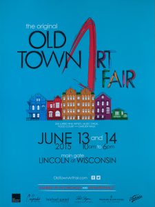 VINTAGE ART FAIR POSTERS - 2026 Old Town Art Fair - Chicago